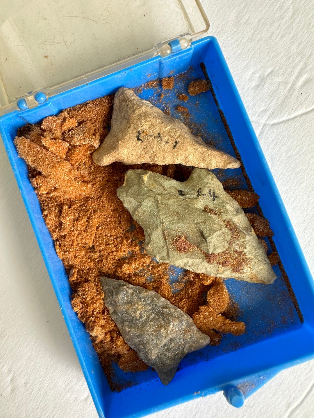 Genuine Ancient Arrow Head Projectile Point Flint Blade Napping Stone ...