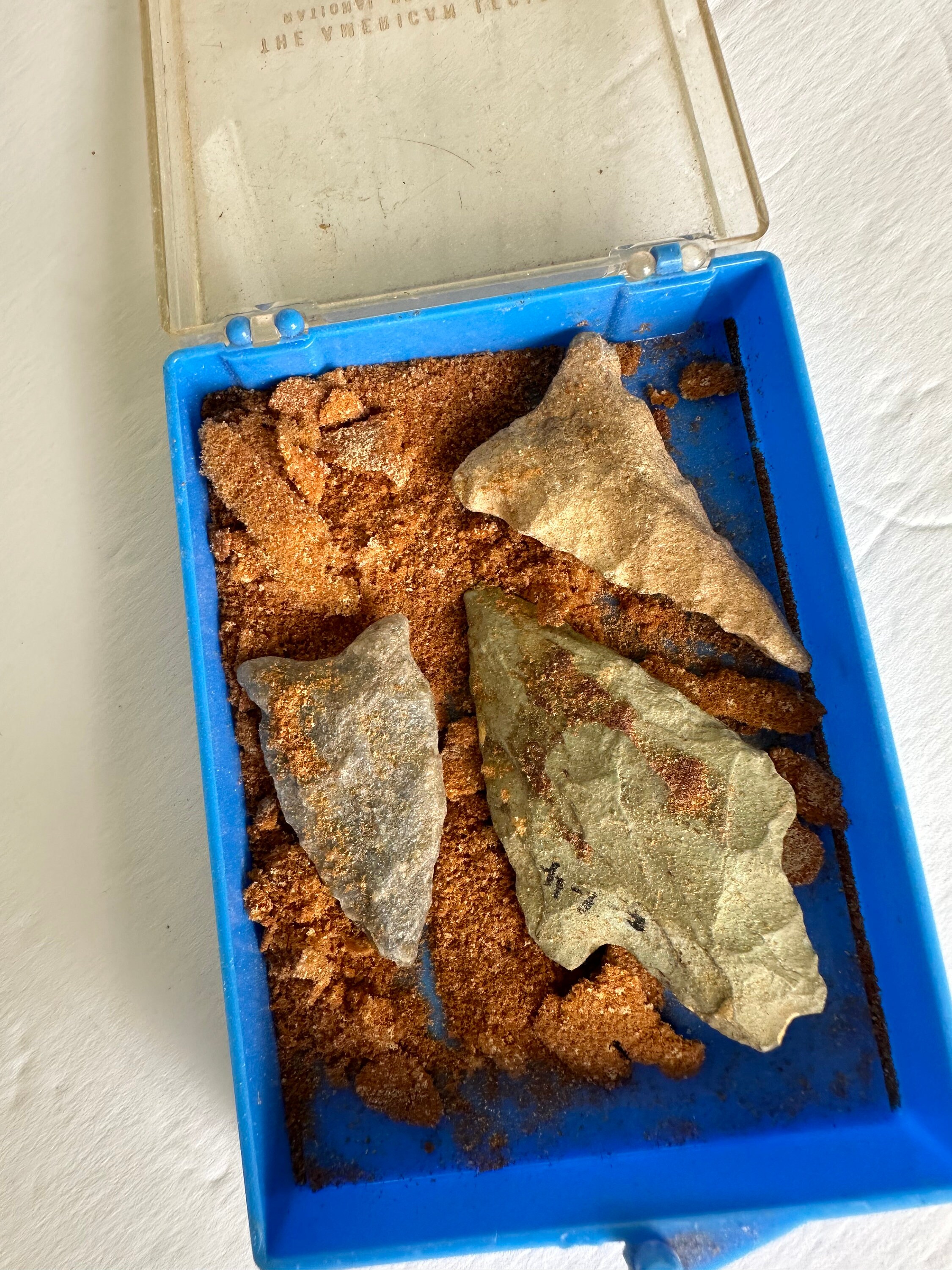 Genuine Ancient Arrow Head Projectile Point Flint Blade Napping Stone ...