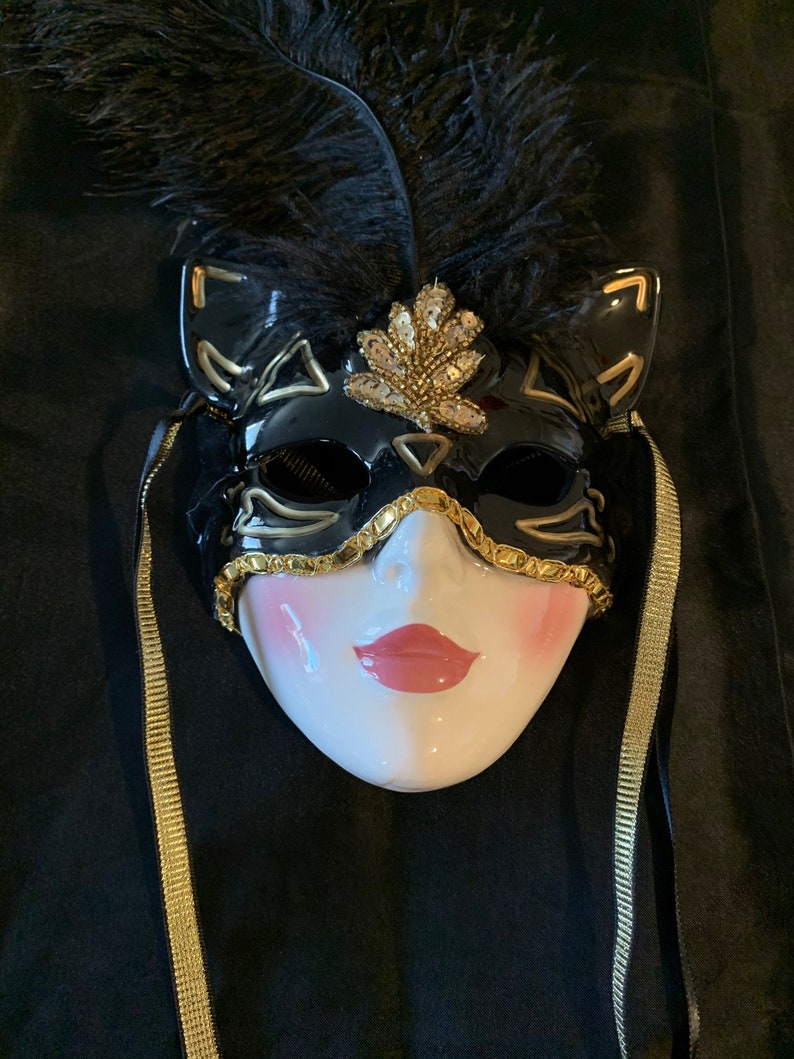 No Crazing!!! Clay Art Cat Mask - Etsy