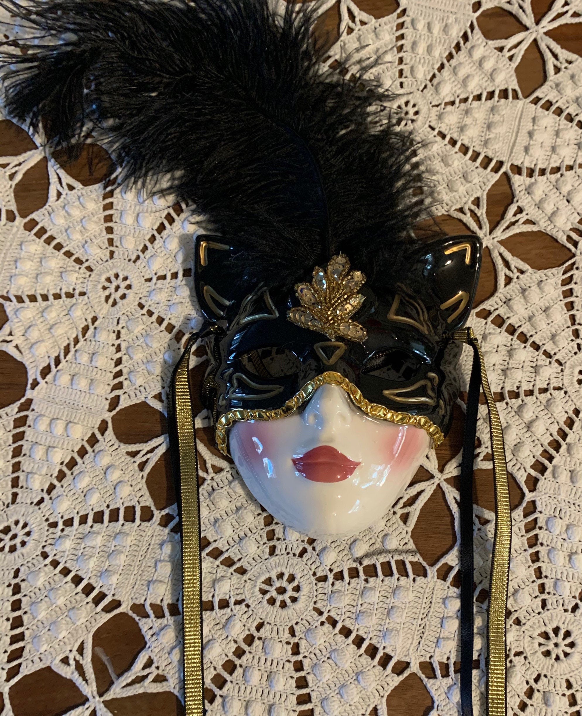 No Crazing!!! Clay Art Cat Mask - Etsy