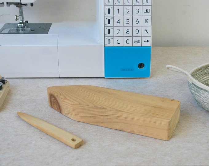 Bobbin Spool Storage Tidy Wall Mini Pegboard Sewing Gift Birch Ply Peg ...