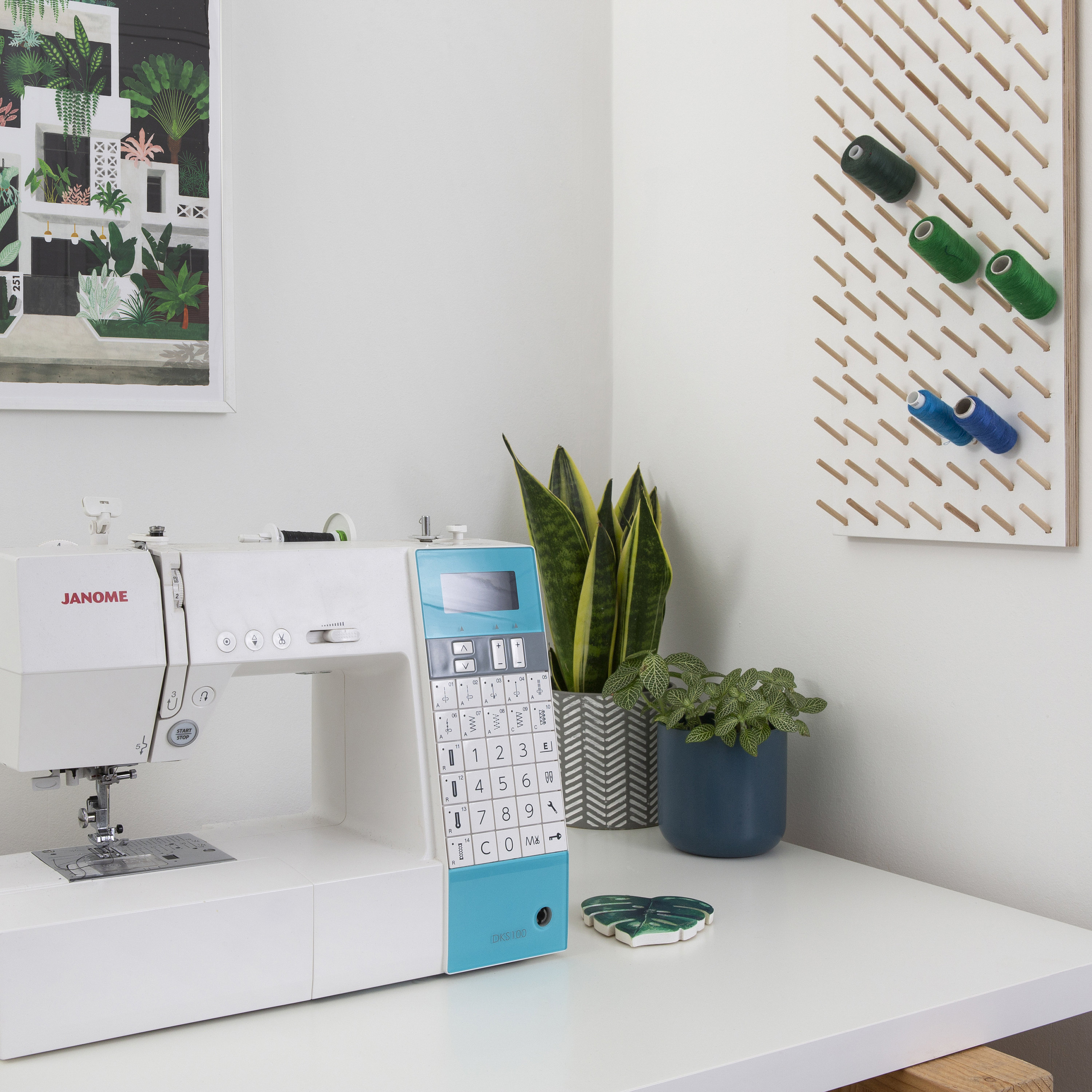 Sewing Organiser Cotton Thread Board Rack Pegboard Wall - Etsy UK