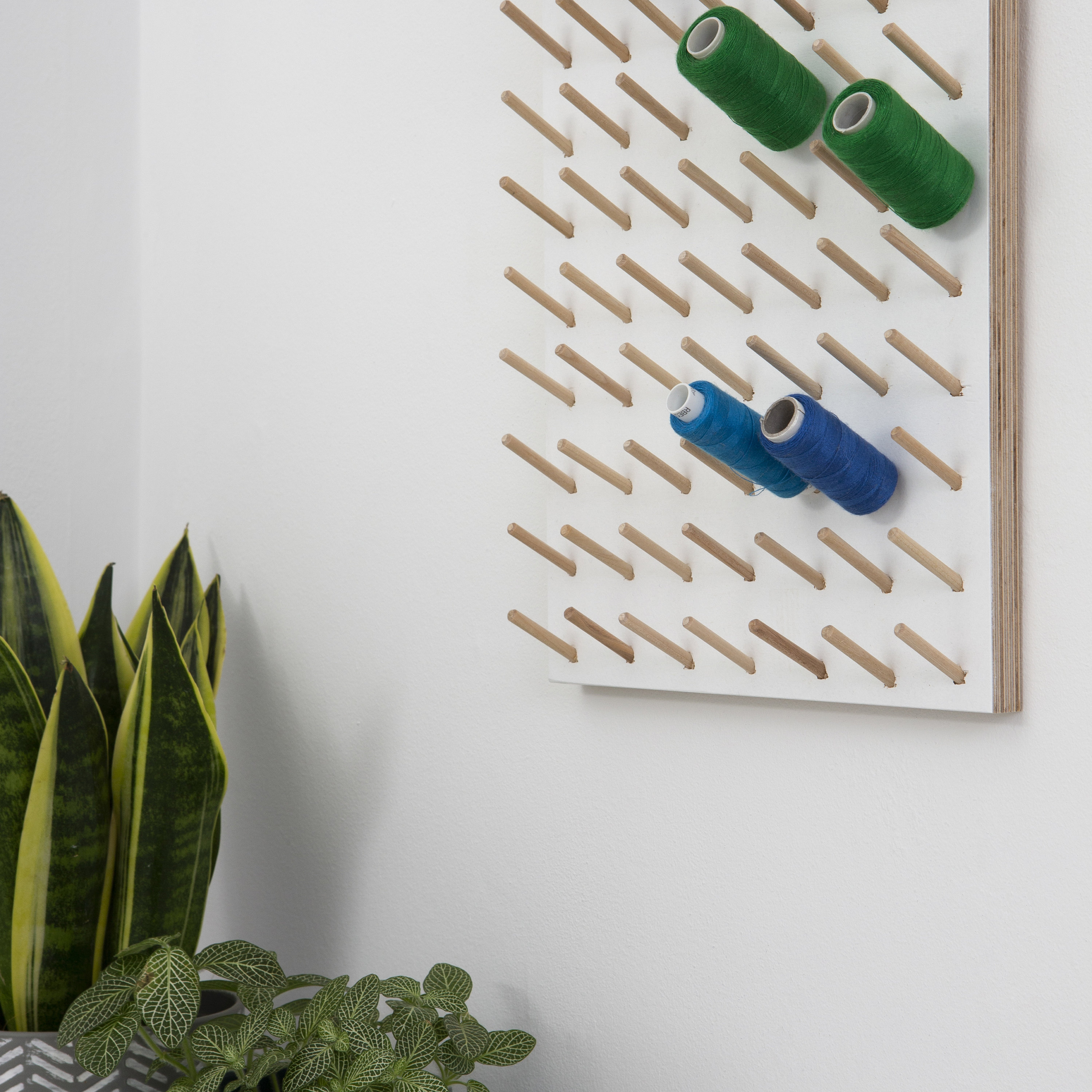 Sewing Organiser Cotton Thread Board Rack Pegboard Wall - Etsy UK