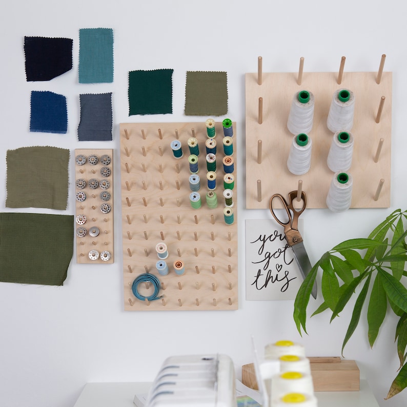 Overlocker Serger Thread Spool Storage Rack Sewingroom - Etsy