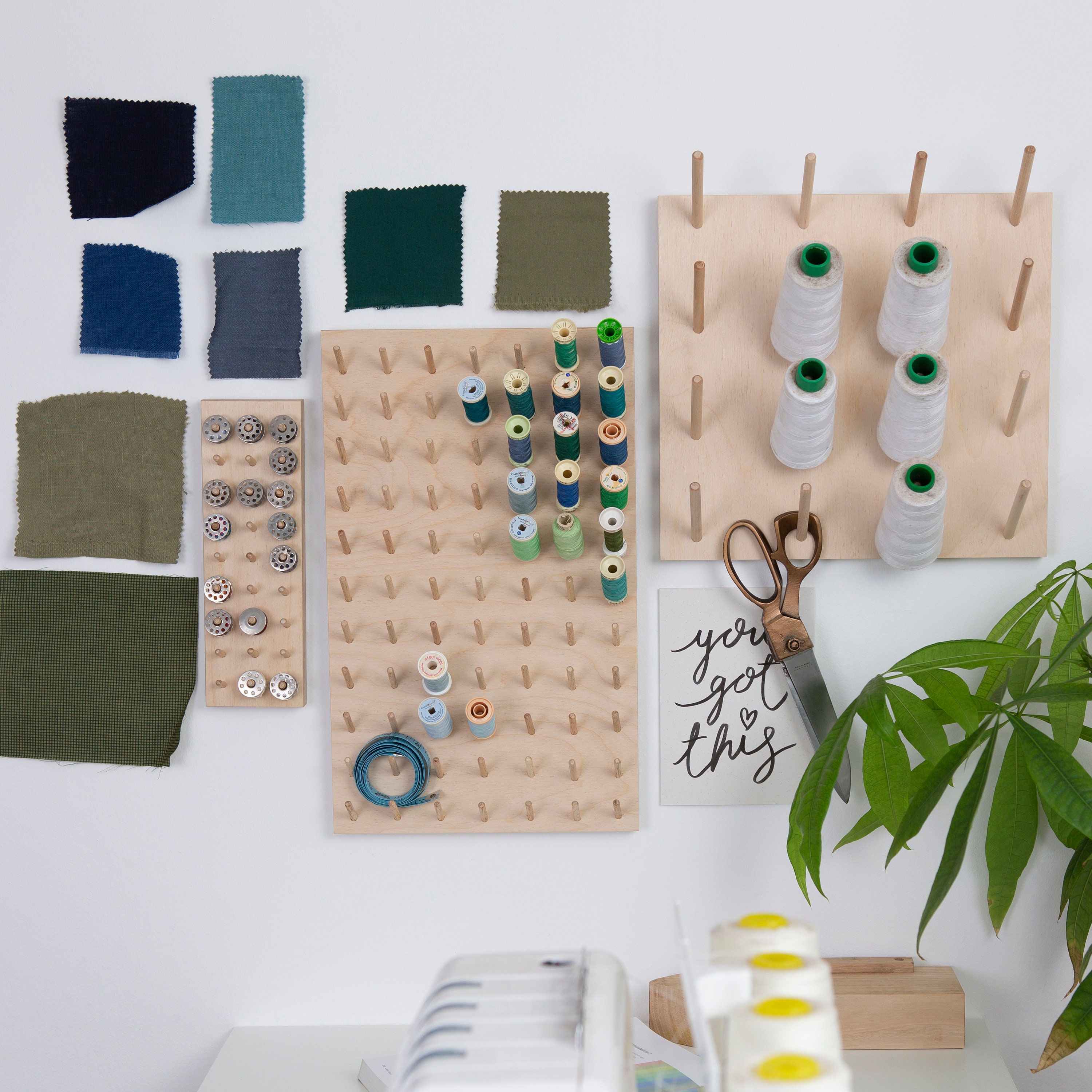 Overlocker Serger Thread Spool Storage Rack Sewingroom Pegboard - Etsy ...