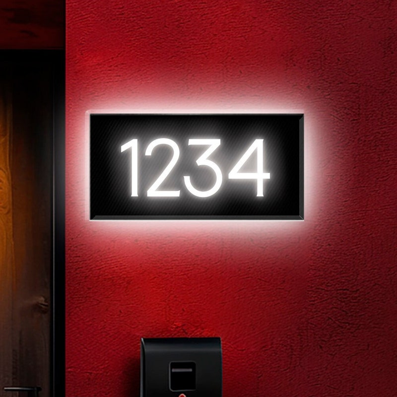Led Address Sign - Etsy