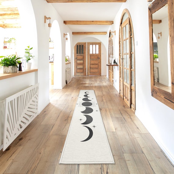 Runner Area Rug Moon Phase Area Rug Bohemian Area Rug 2.5' - Etsy
