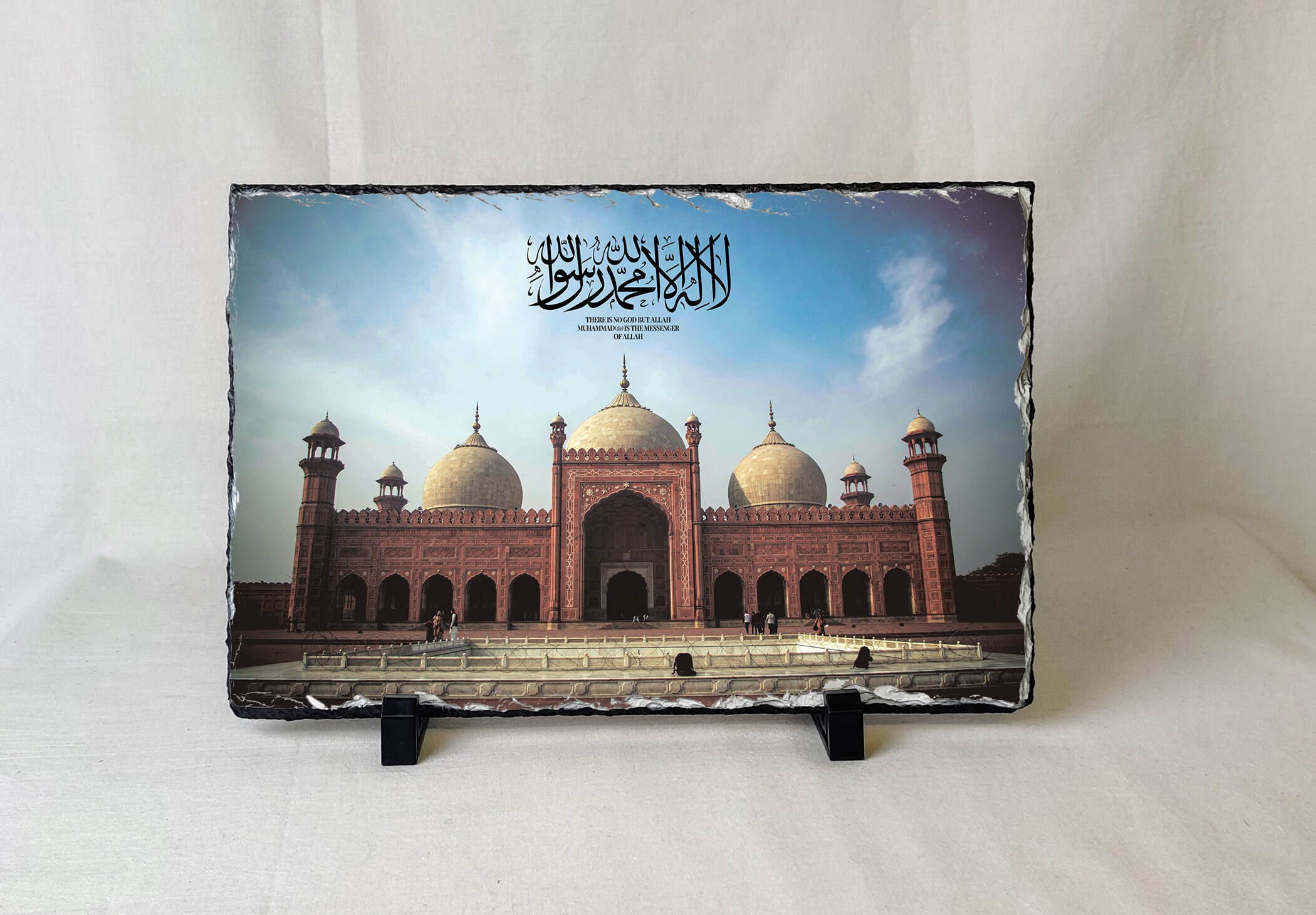 Frames Materials Framing Islamic 8 Doors Of Jannah Rock Slate Art ...