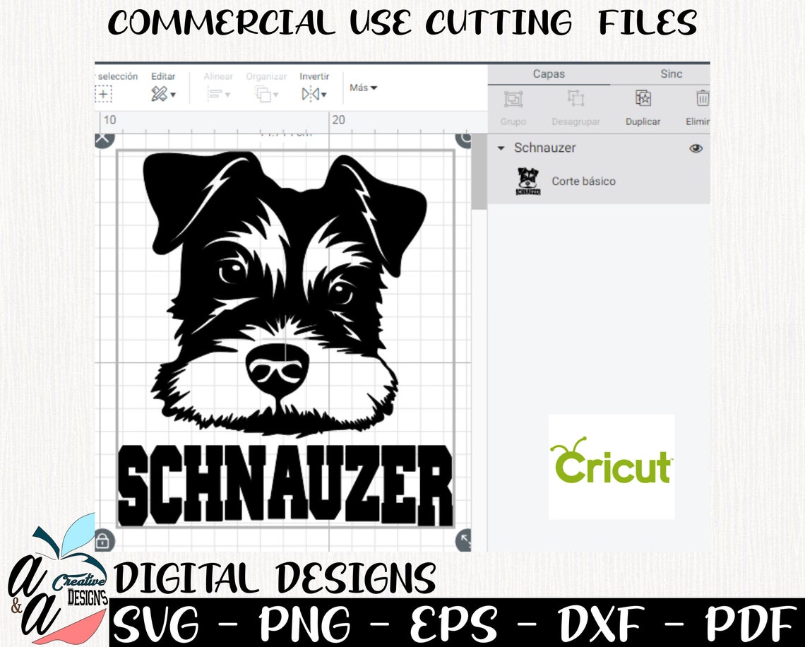 Schnauzer Svg Schnauzer Png Schnauzer Dog Svg Schnauzer Svg - Etsy