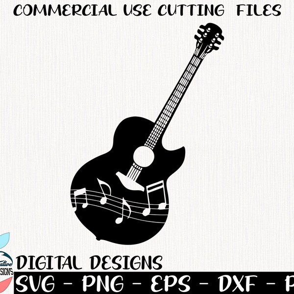 Guitar Svg - Etsy