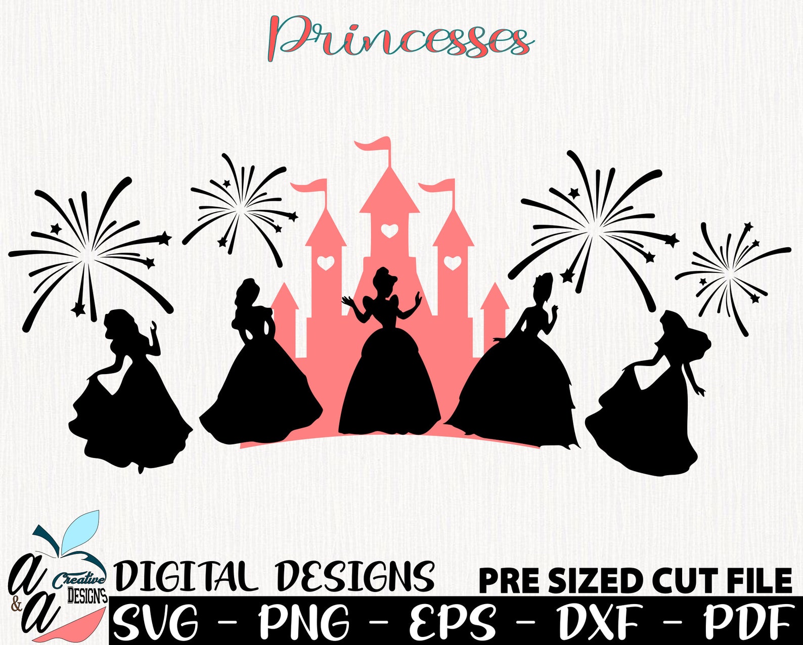 Magic Princesses Svg Princesses Cup 16 Oz Love Svg Magic - Etsy