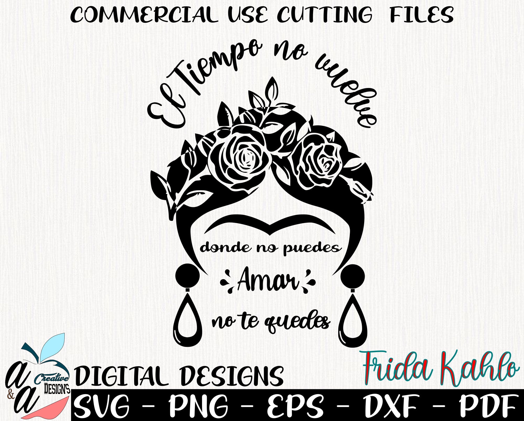 Frida Kahlo svg Frida svg Frida Kahlo png Frida png Frida - Etsy España