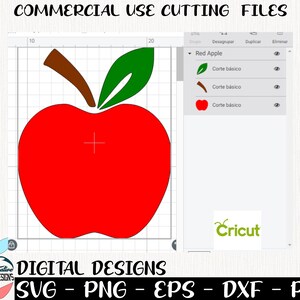 Apple Svg, Red Apple Svg, Apple Png, Full Red Apple Png, Bundle Apple ...