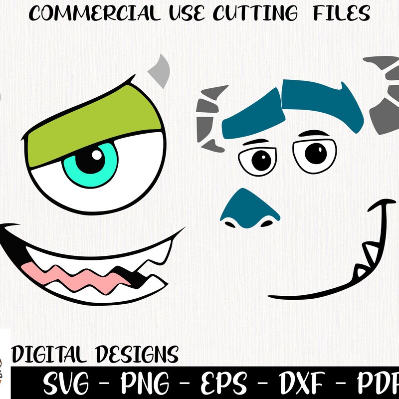 Sully and Mike - Etsy