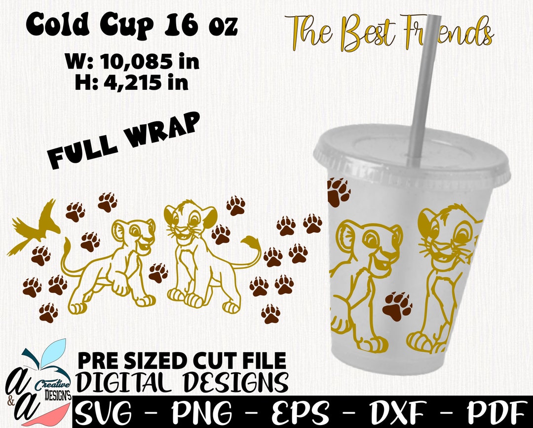 The Best Friends Svg, the Best Friends Cup 16 Oz, Friend Full Wrap ...