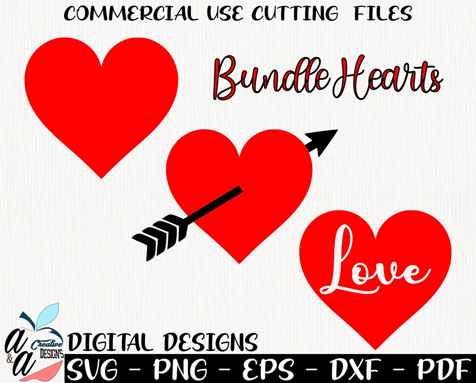 Hearts Svg Heart Svg Red Heart Svg Love Svg Arrow Heart - Etsy