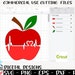 Apple Svg, Red Apple Svg, Apple Png, Full Red Apple Png, Bundle Apple ...