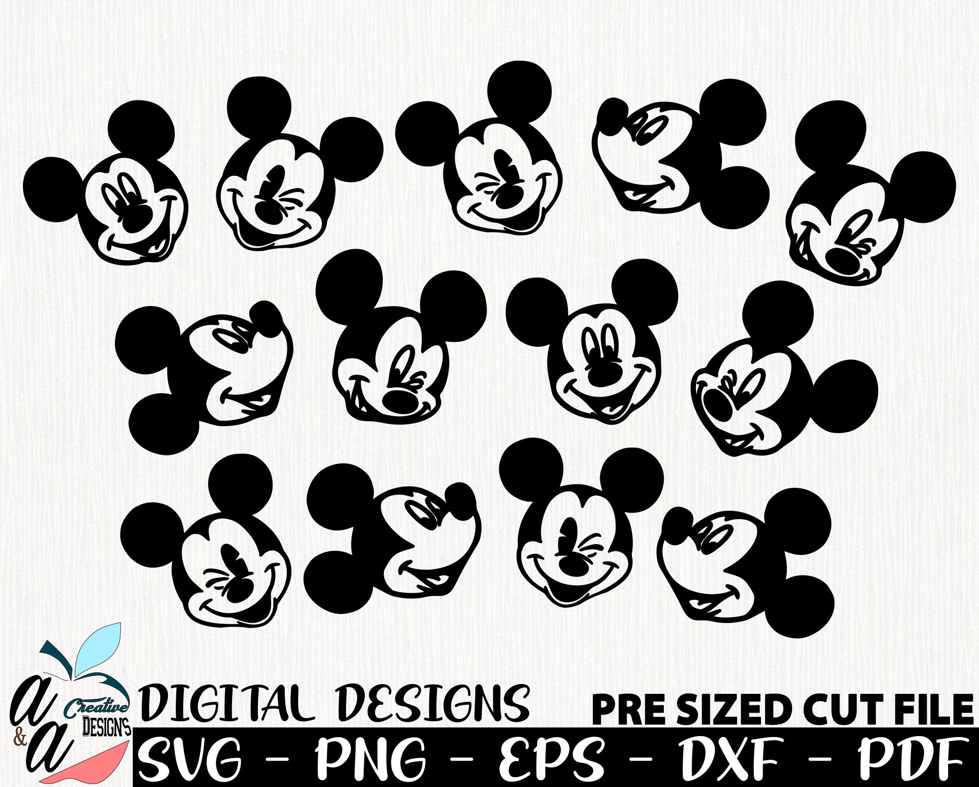 Mickey Mouse svg Full Wrap 24 oz Mickey svg Cup not Hole | Etsy
