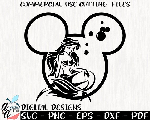 Magic World svg Onder de Zee svg Vis svg Sirene svg Sirene - Etsy Nederland