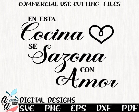 Cocina Svg Cocina Png | Etsy