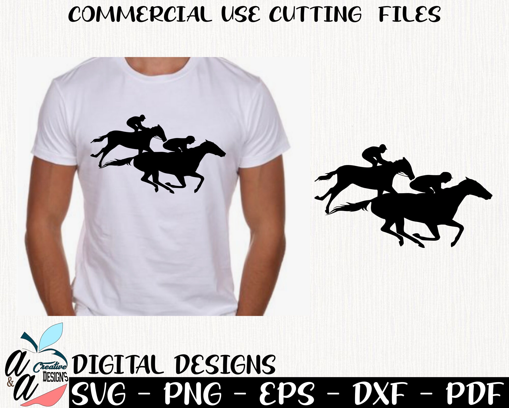 Horse Race Svg Horses Svg Png Eps Dxf Pdf Black Horse - Etsy Australia