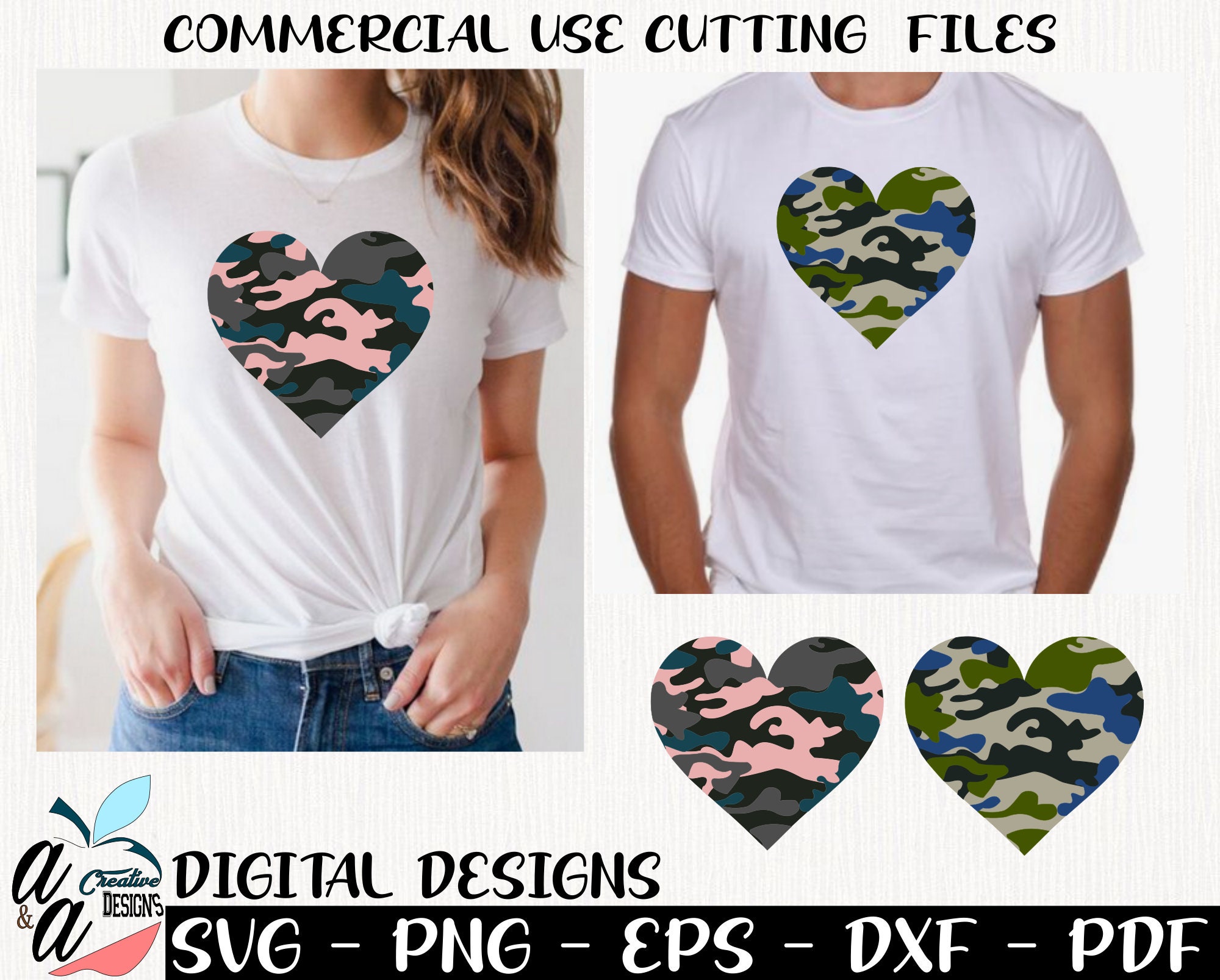 Army Heart svg Heart svg Heart svg Army Heart png Heart | Etsy