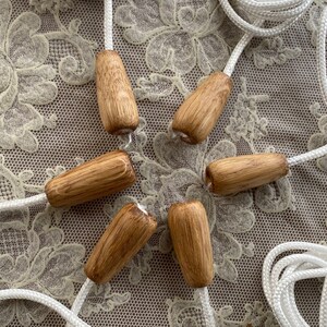 Oak Light Pull and Cord Wooden, Wood ,brown , Gift Christmas , Bathroom ...