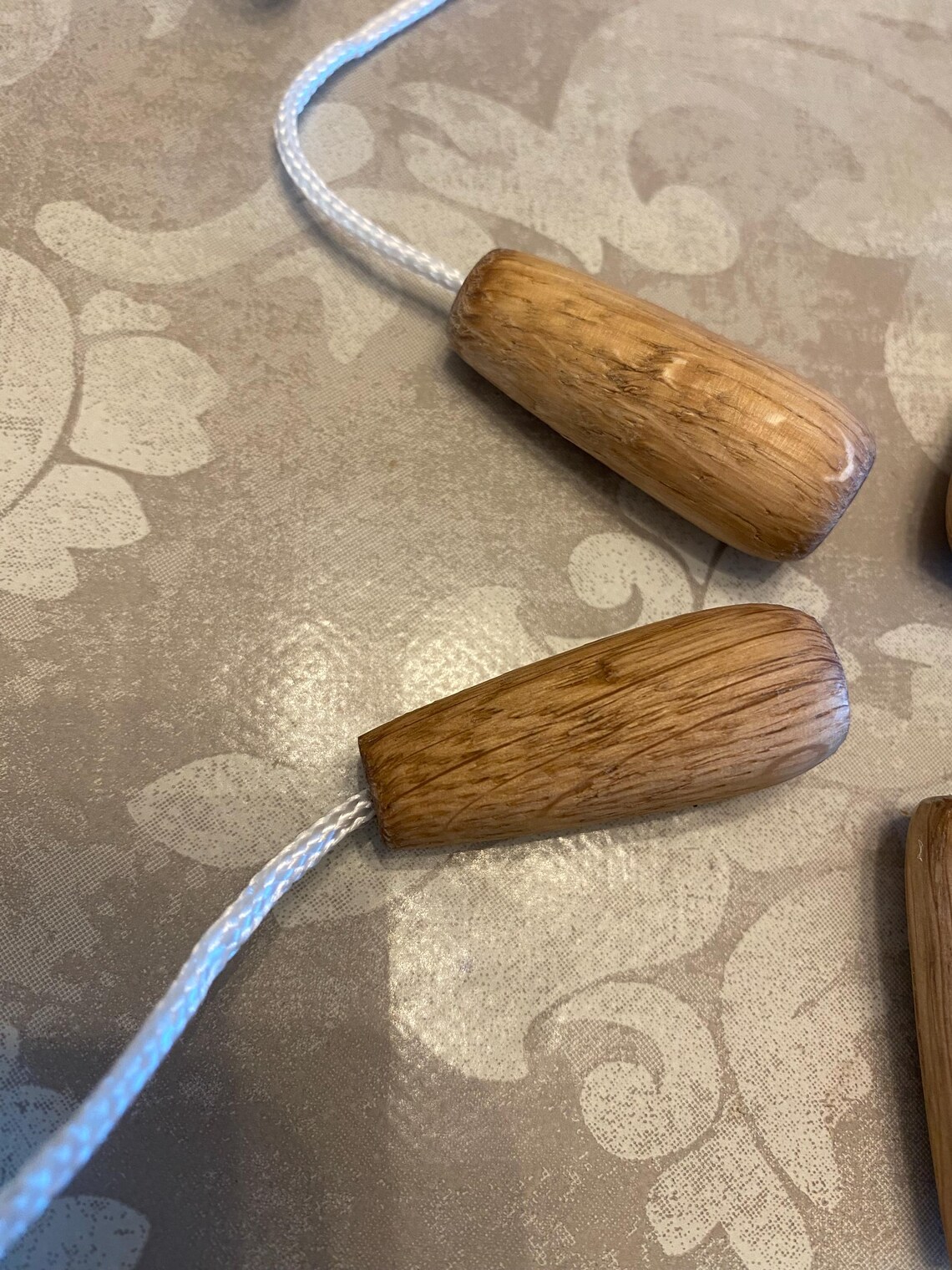 Oak Light Pull and Cord Wooden, Wood ,brown , Gift Christmas , Bathroom ...