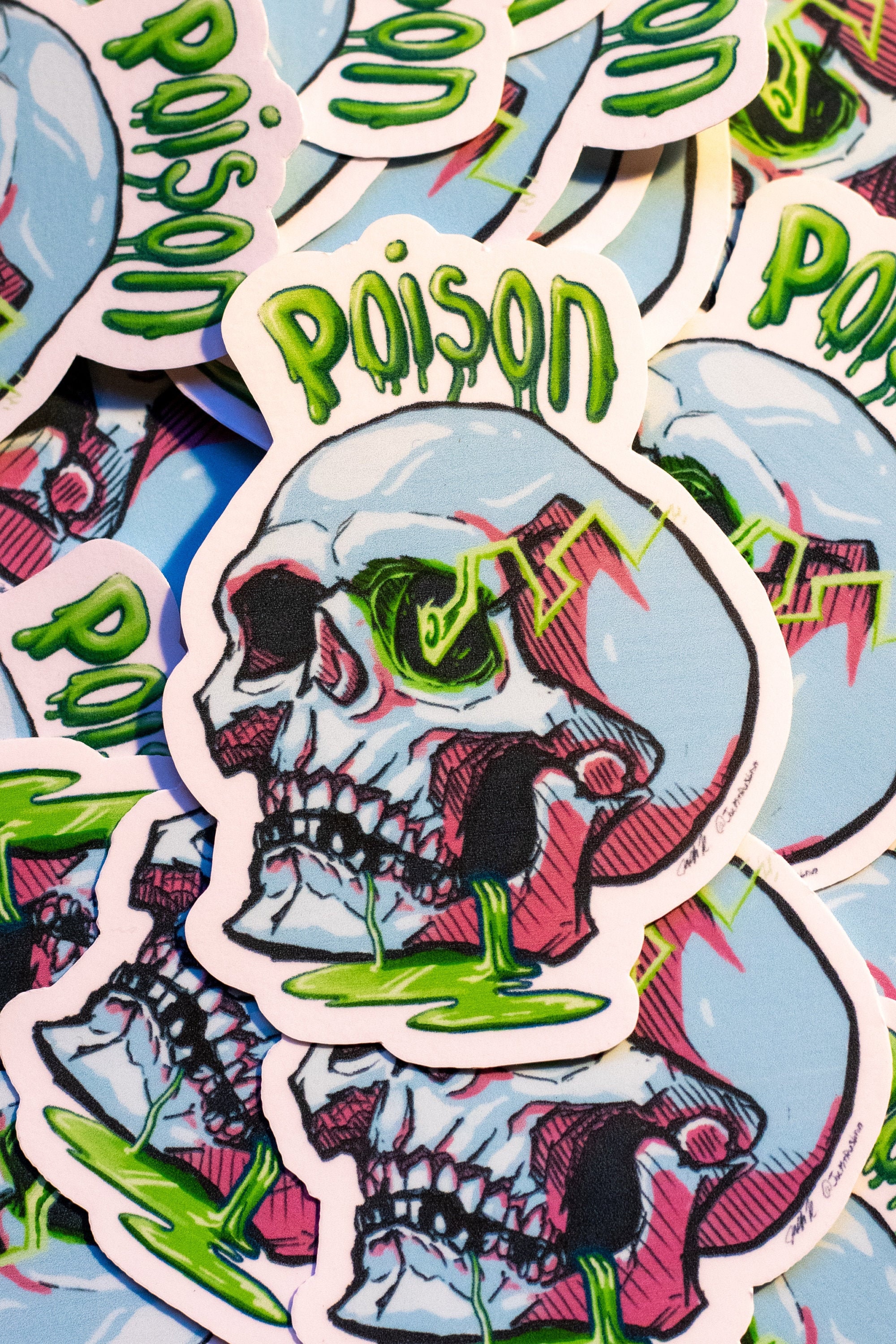 Poison Me, Custom Vinyl Sticker - Etsy