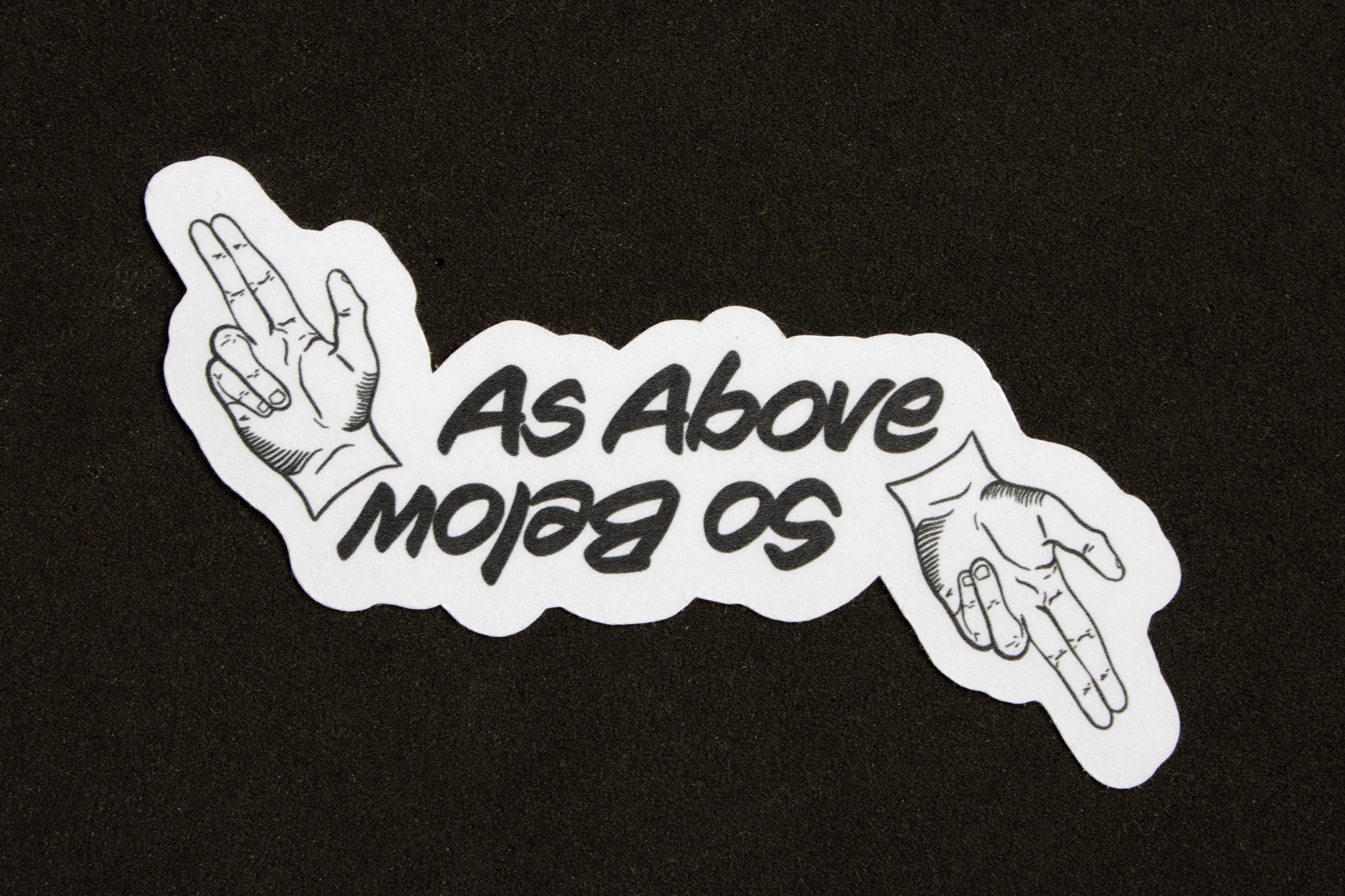 As Above so Below Sticker, Stickers, Waterproof Sticker - Etsy