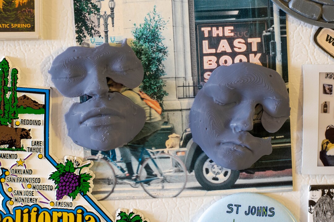 3D Printed Fridge Magnets, Custom Art Magnets - Etsy