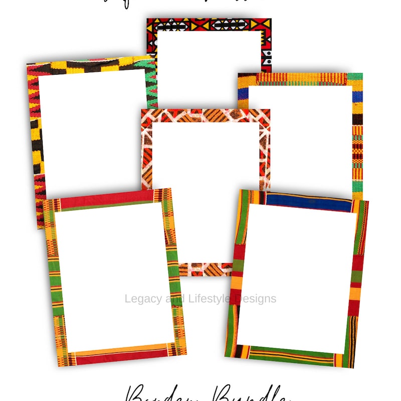 Black History Borders - Etsy