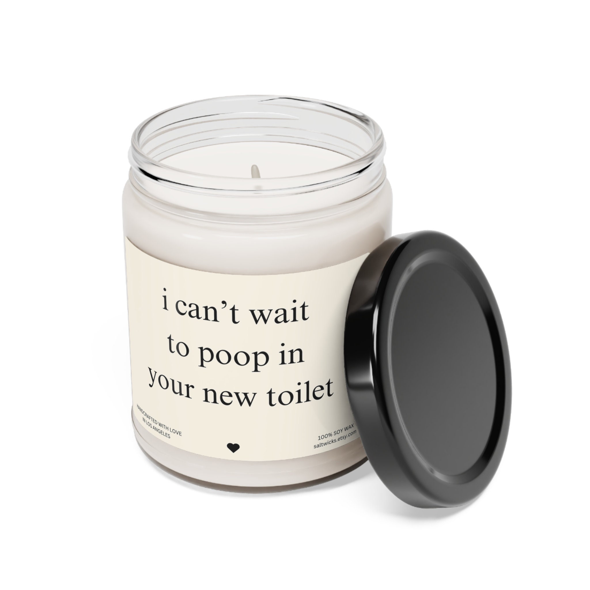 Poop in Your New Toilet Funny Candle Gift, Funny Housewarming Gift for ...