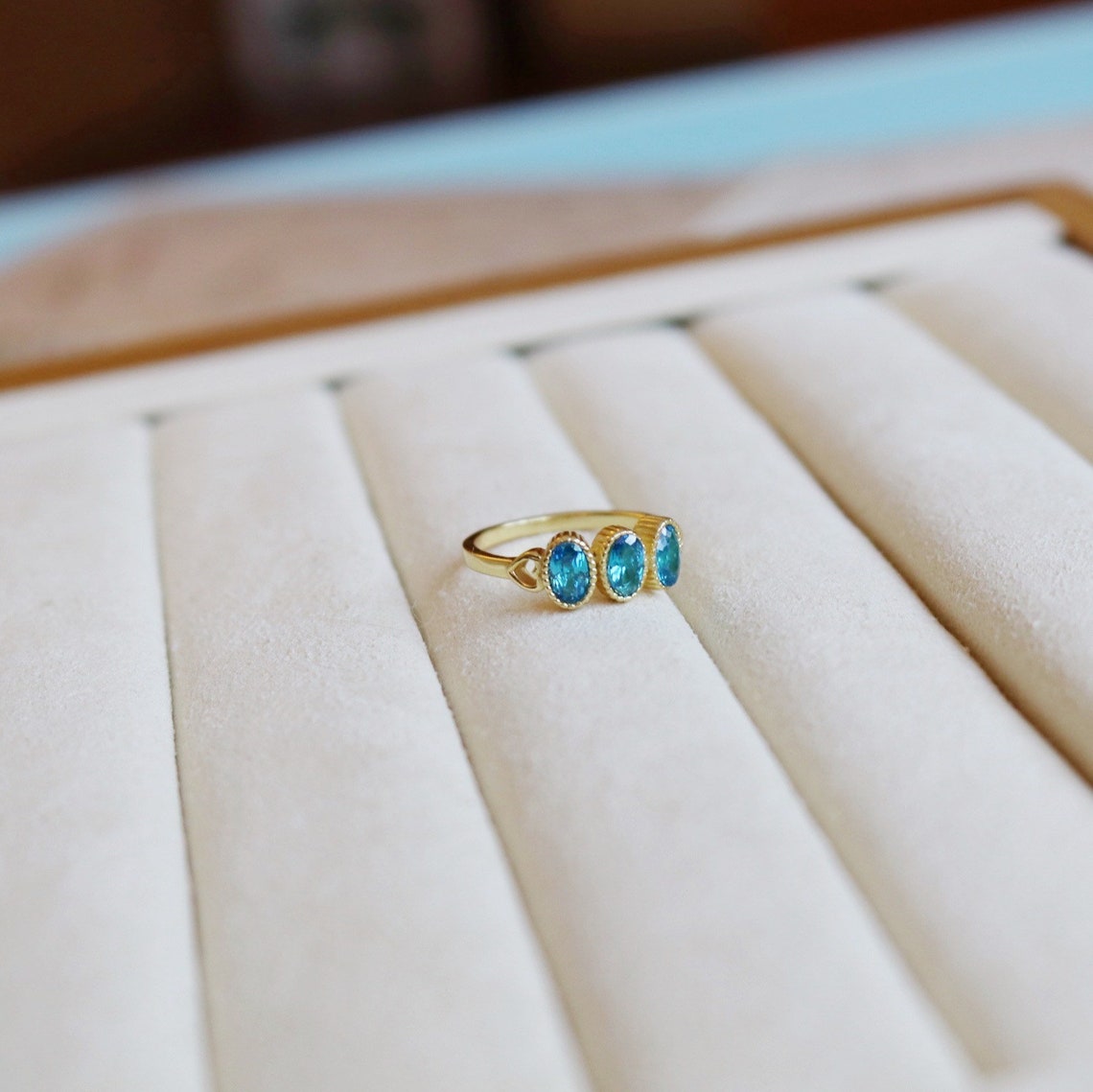 December Birthstone ringsBirthstone jewelry Sterling sliver | Etsy