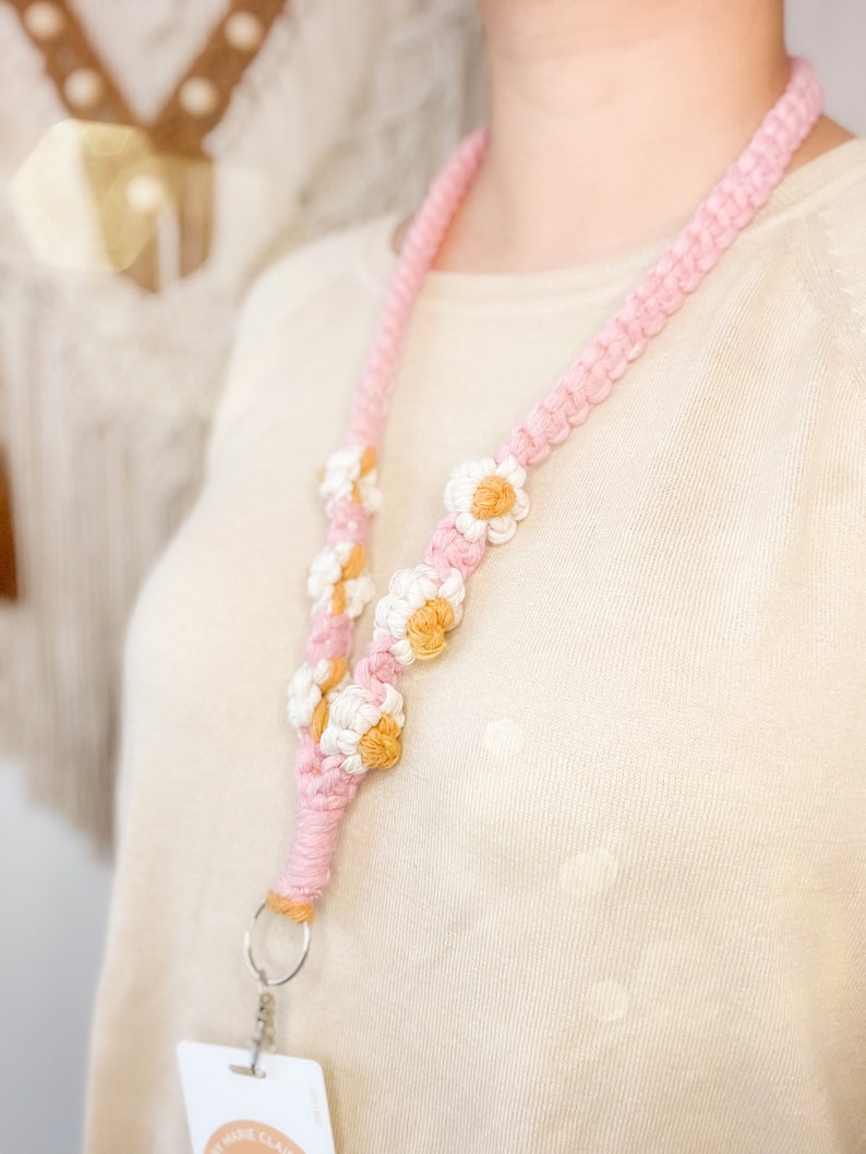 Macrame Lanyard - Etsy
