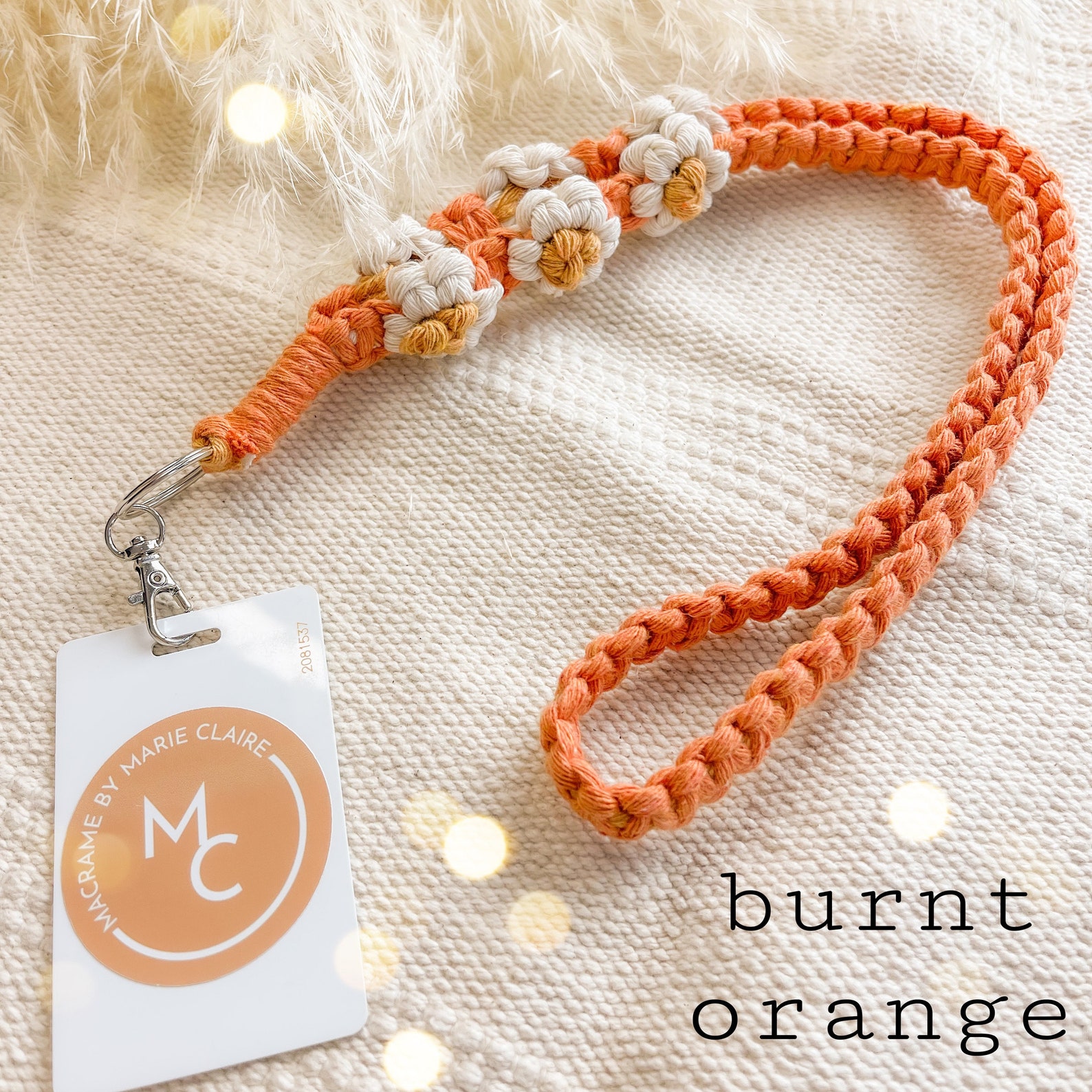 Macrame Lanyard - Etsy