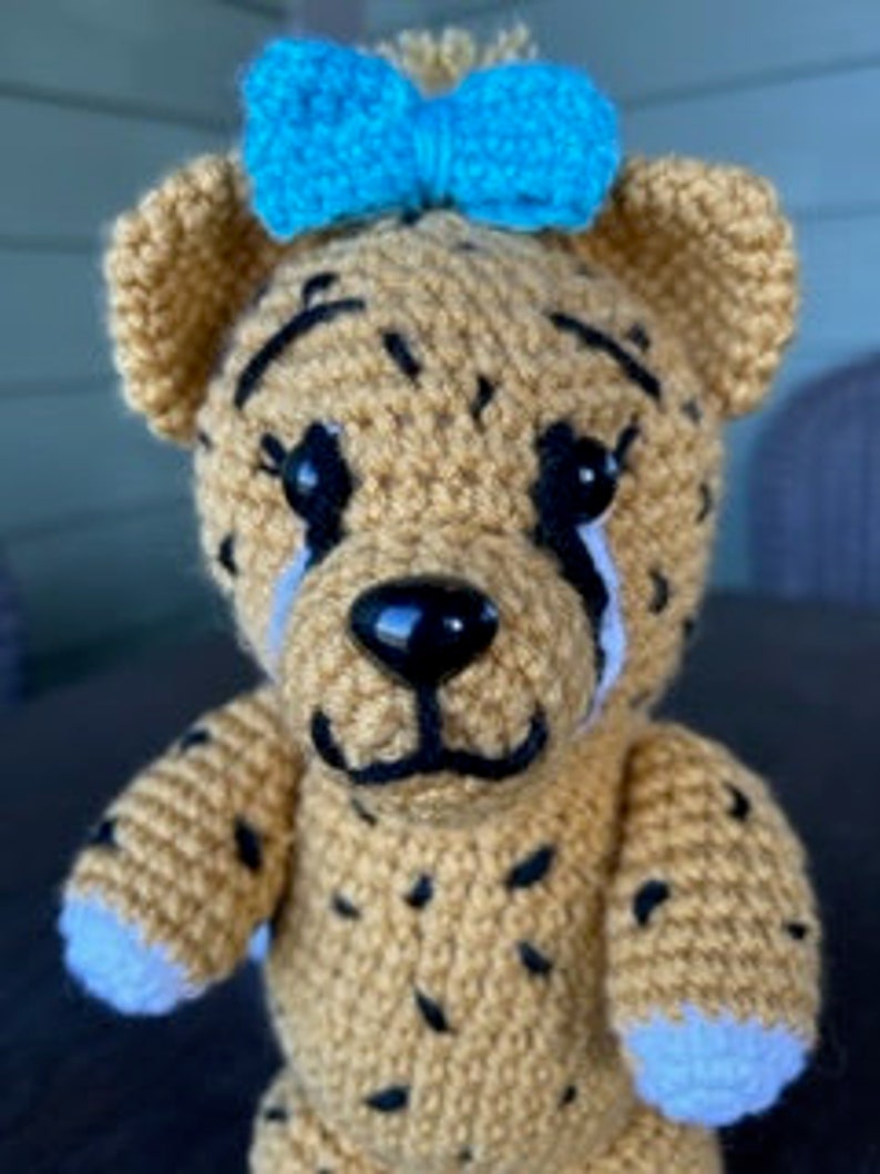 Cheetah Crochet Pattern, Jungle Crochet Pattern,crochet Pattern ...