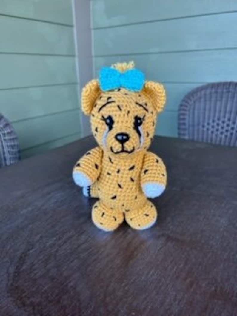 Cheetah Crochet Pattern, Jungle Crochet Pattern,crochet Pattern ...