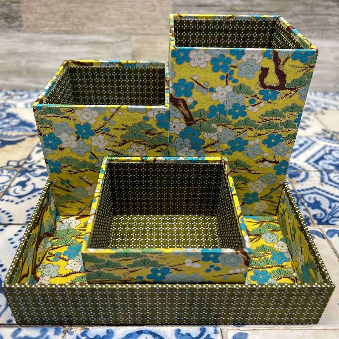 Luxury Desktop Organizer Paperclip Holder Desk Storage Fountain Pen ...