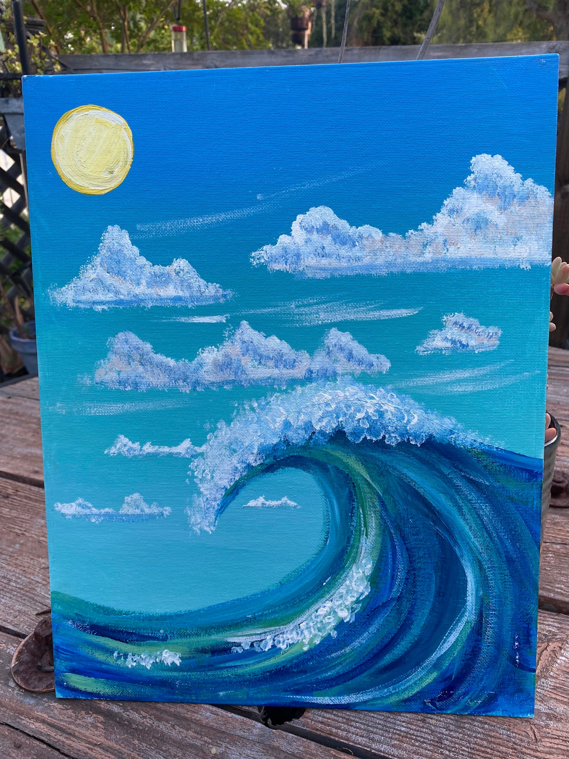 Acrylic Painting - Etsy