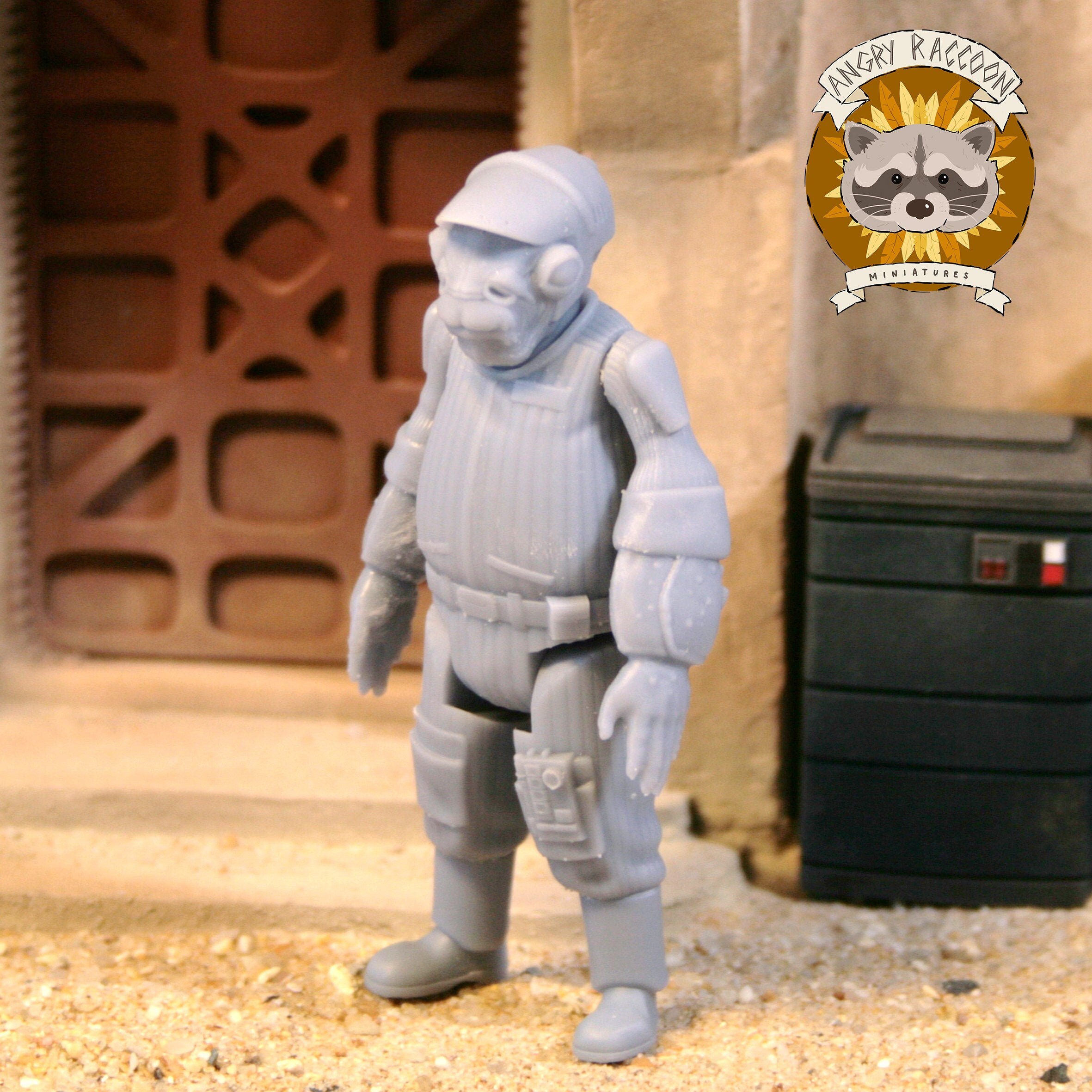 Moncala Engineer Quarrie 3.75 3D Printed Resin Action - Etsy