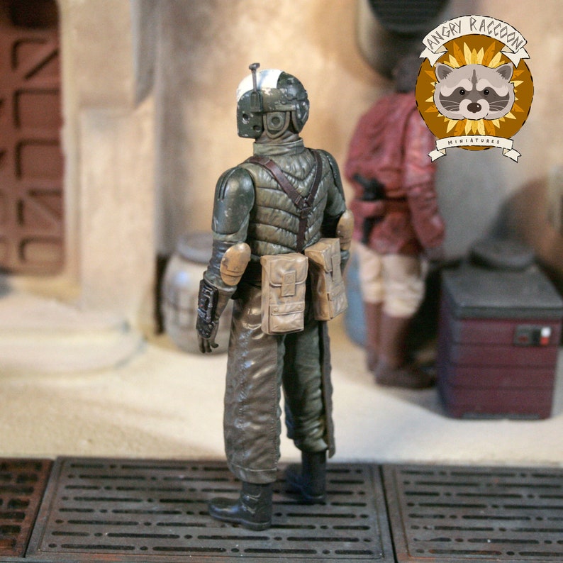 Tam Posla 3.75 3D Printed Resin Action Figure Unpainted - Etsy