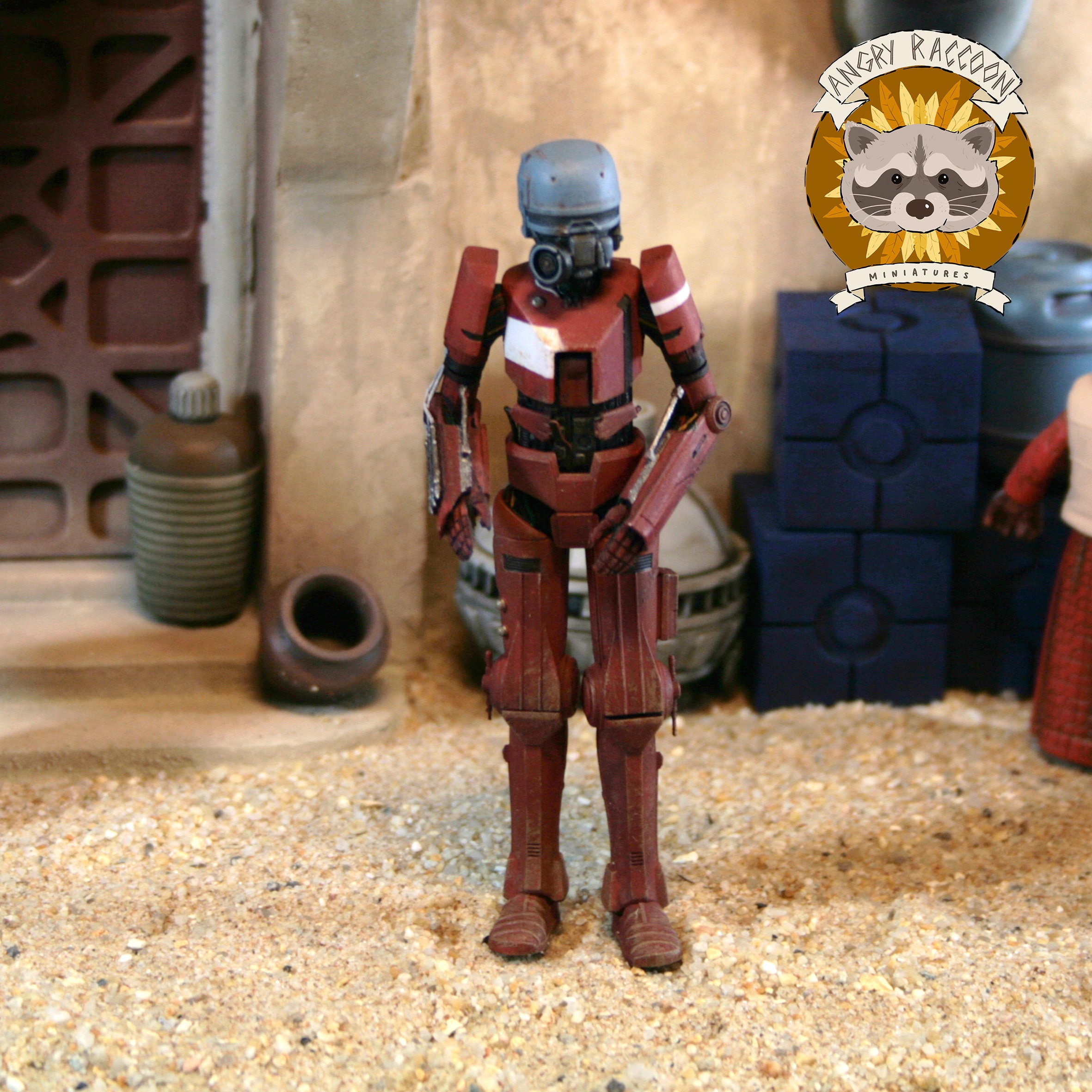 L1 Worker Protocol Droid 3.75 3D Printed Resin Action - Etsy Australia