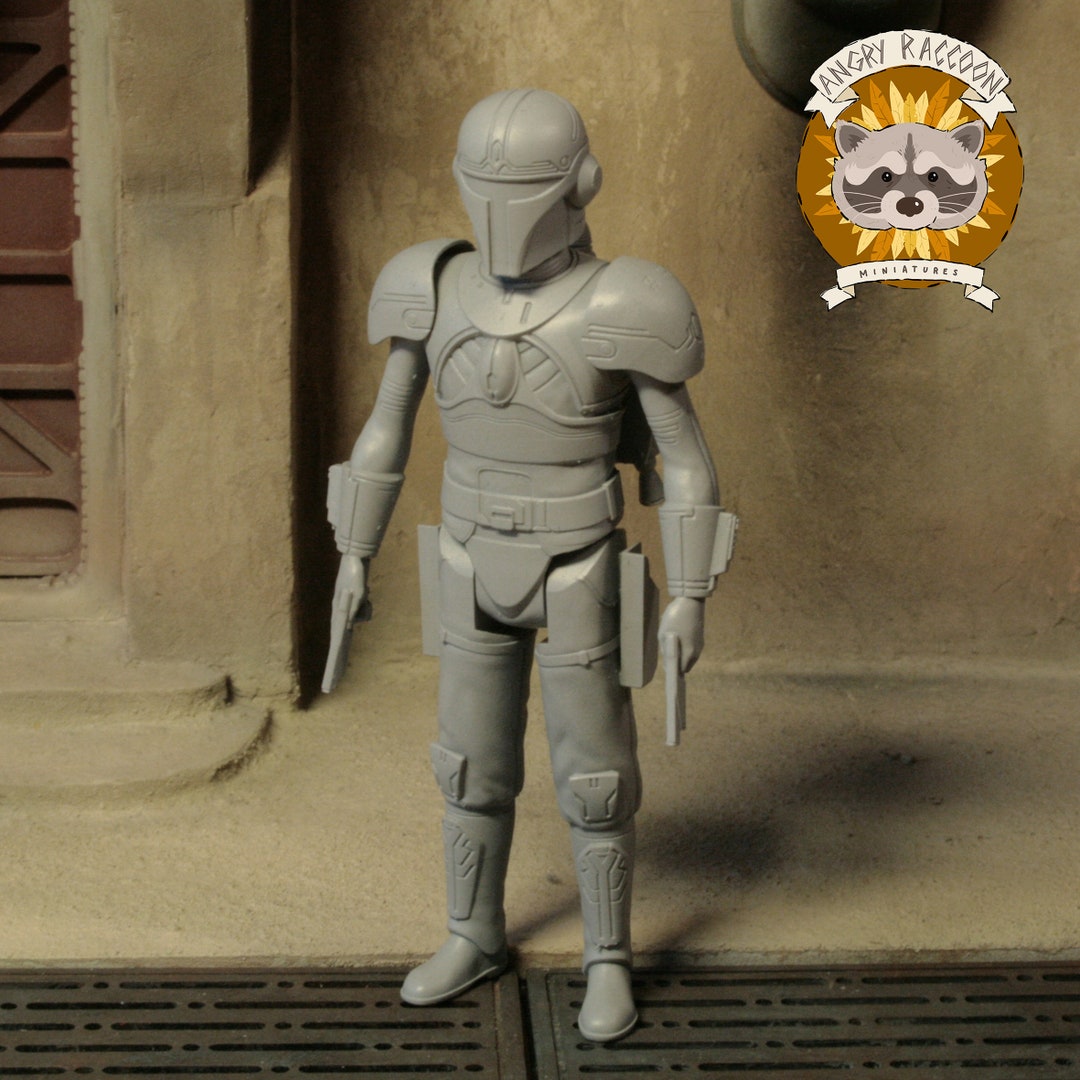 Fenn Rau 3.75 3D Printed Resin Action Figure Unpainted - Etsy