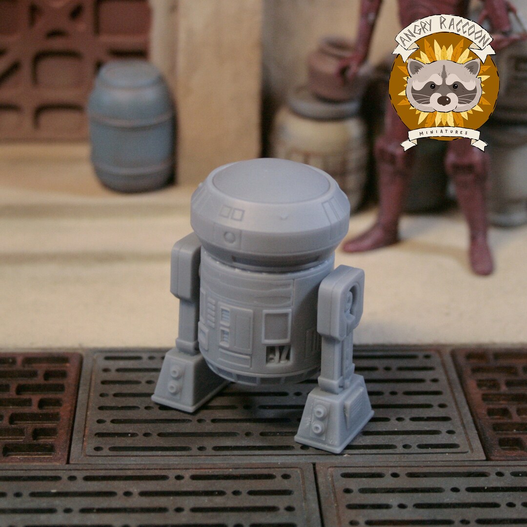 4-LX 3.75" 3D Printed Resin Action Figure, Unpainted and Unbuilt Model ...