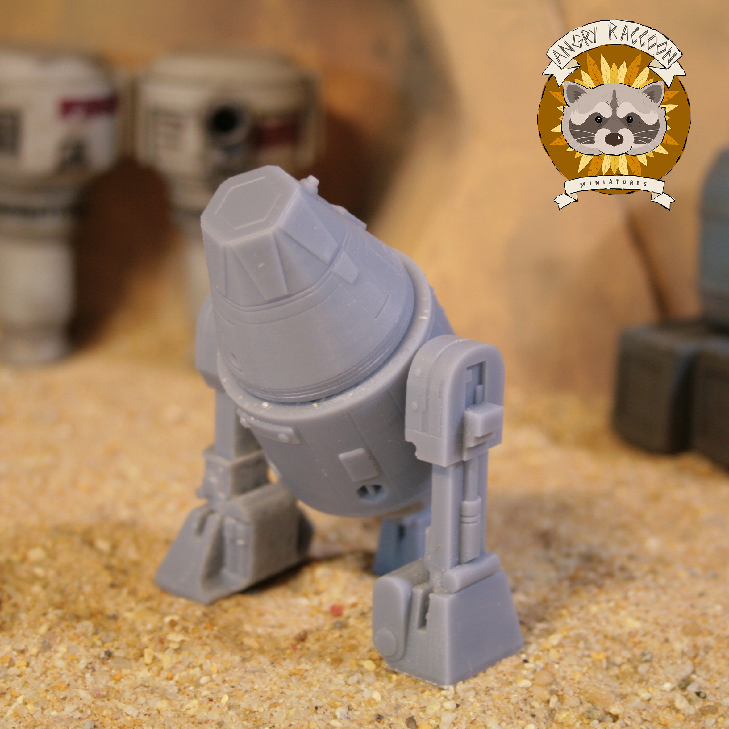 R3-A3 Astromech Droid 3.75 3D Printed Resin Action - Etsy