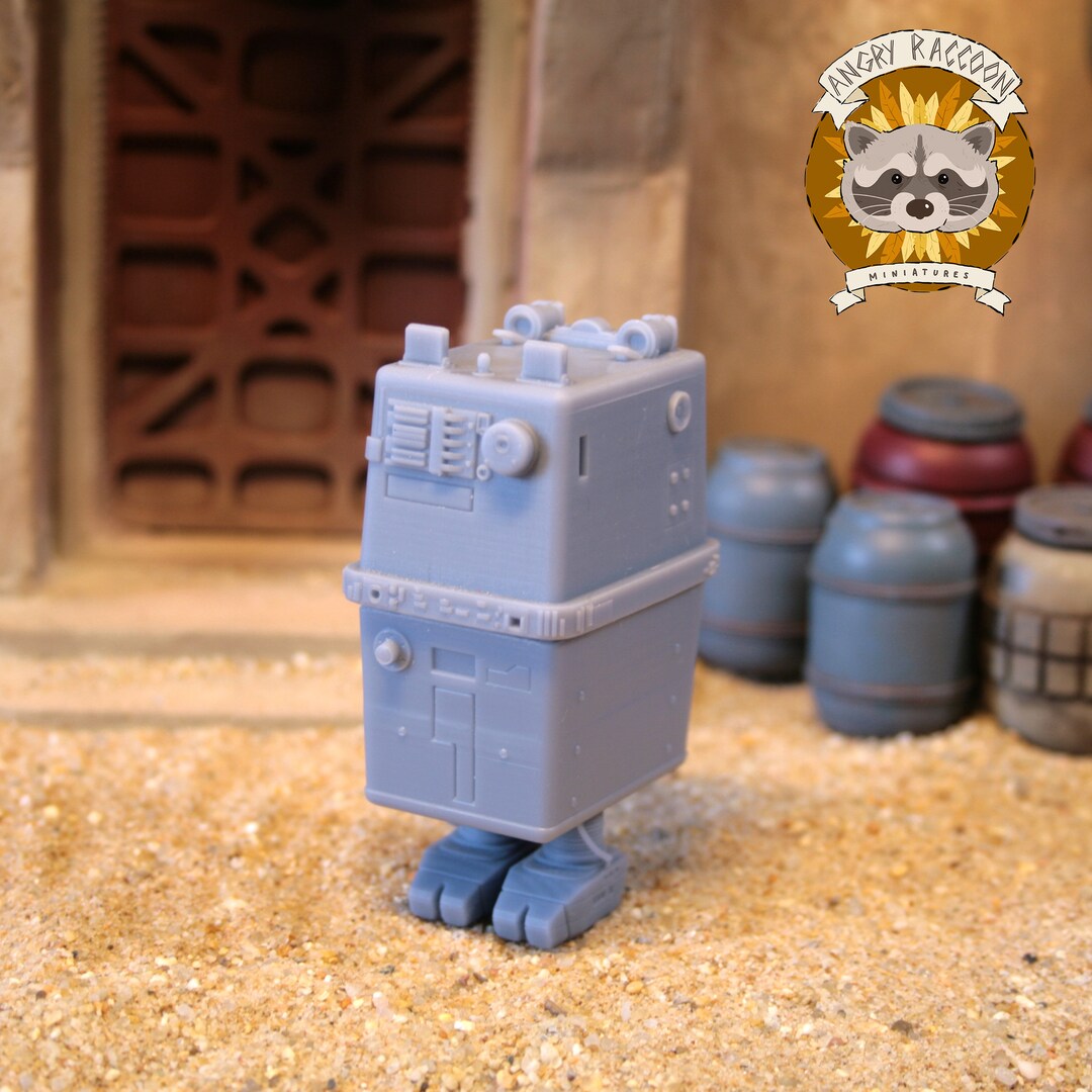 Jabba's Palace Gonk Droid 3.75" 3D Printed Resin Action Figure ...