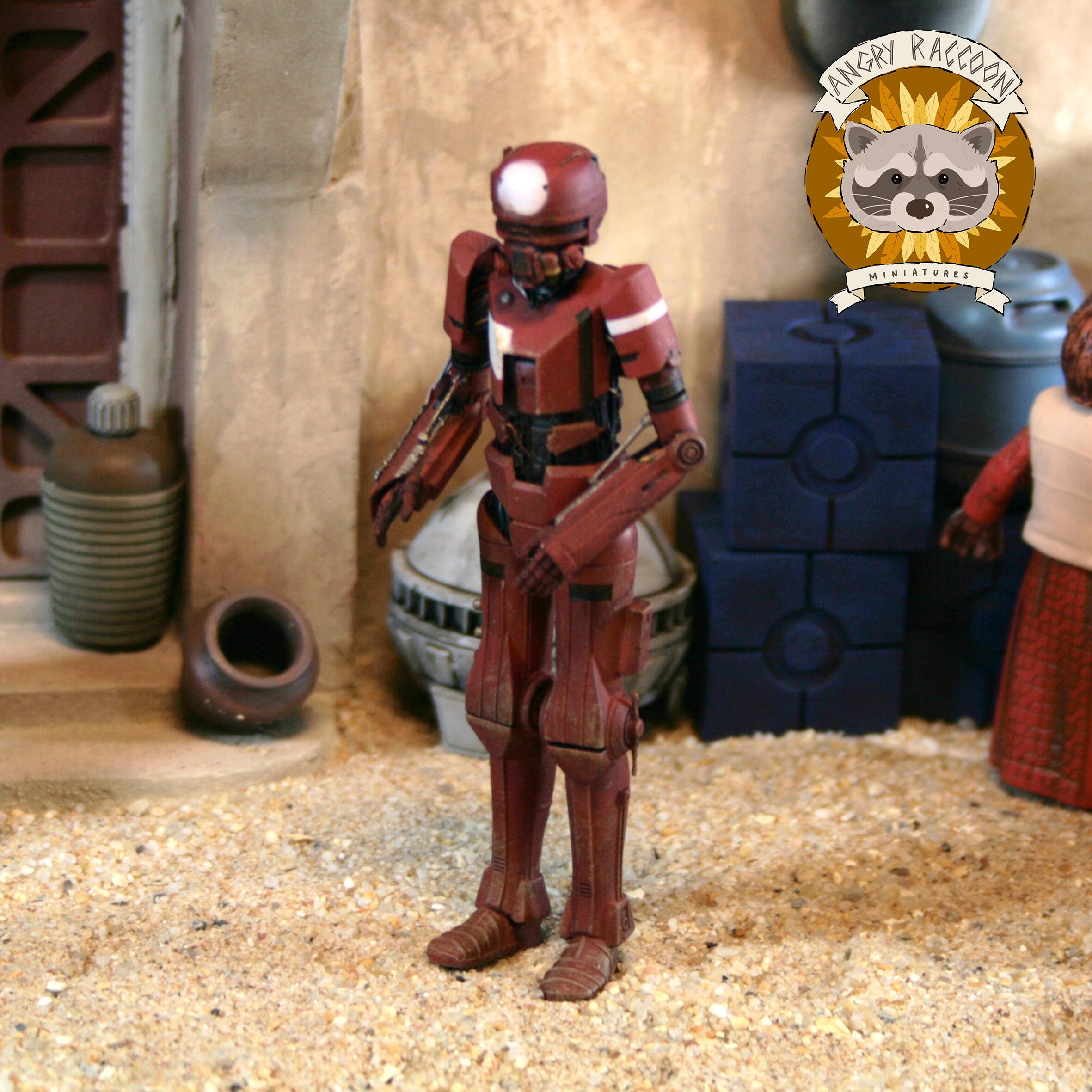 L1 Worker Protocol Droid 3.75 3D Printed Resin Action - Etsy Australia