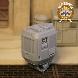 S19 Astromech Droid 3.75" 3D Printed Resin Action Figure, Unpainted and ...