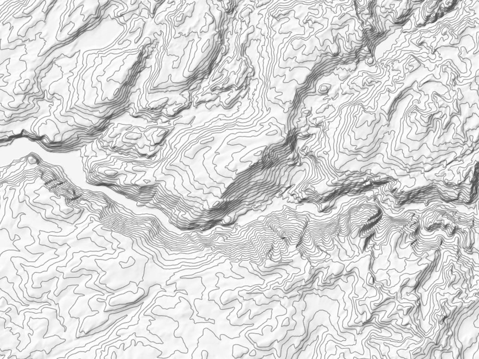 Yosemite National Park Topographic Map National Park Map | Etsy